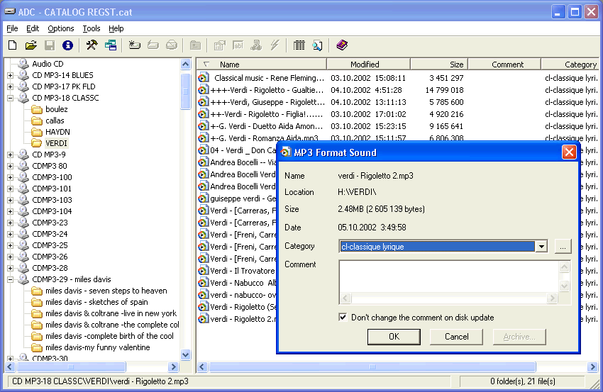 File extension CAT - Advanced Disk Catalog database file File extension CAT - Advanced Disk Catalog database file