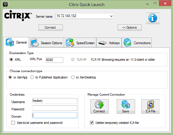 Citrix Quick Launch (Citrix ICA File Creator) file extensions Citrix Quick Launch (Citrix ICA File Creator) file extensions