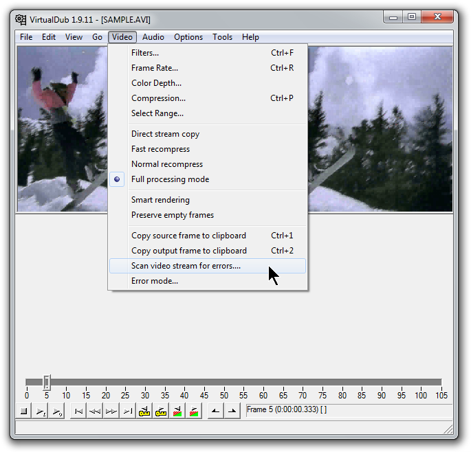 Guía de VirtualDub - File-Extensions.org
