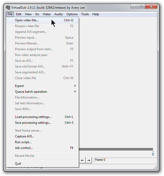 Guide VirtualDub - File-Extensions.org
