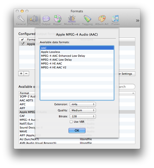 Convert Flac to AAC on Mac - File-Extensions.org