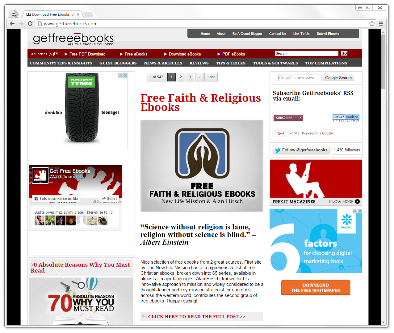 Meilleurs sites pour télécharger des ebooks gratuits - File-Extensions.org