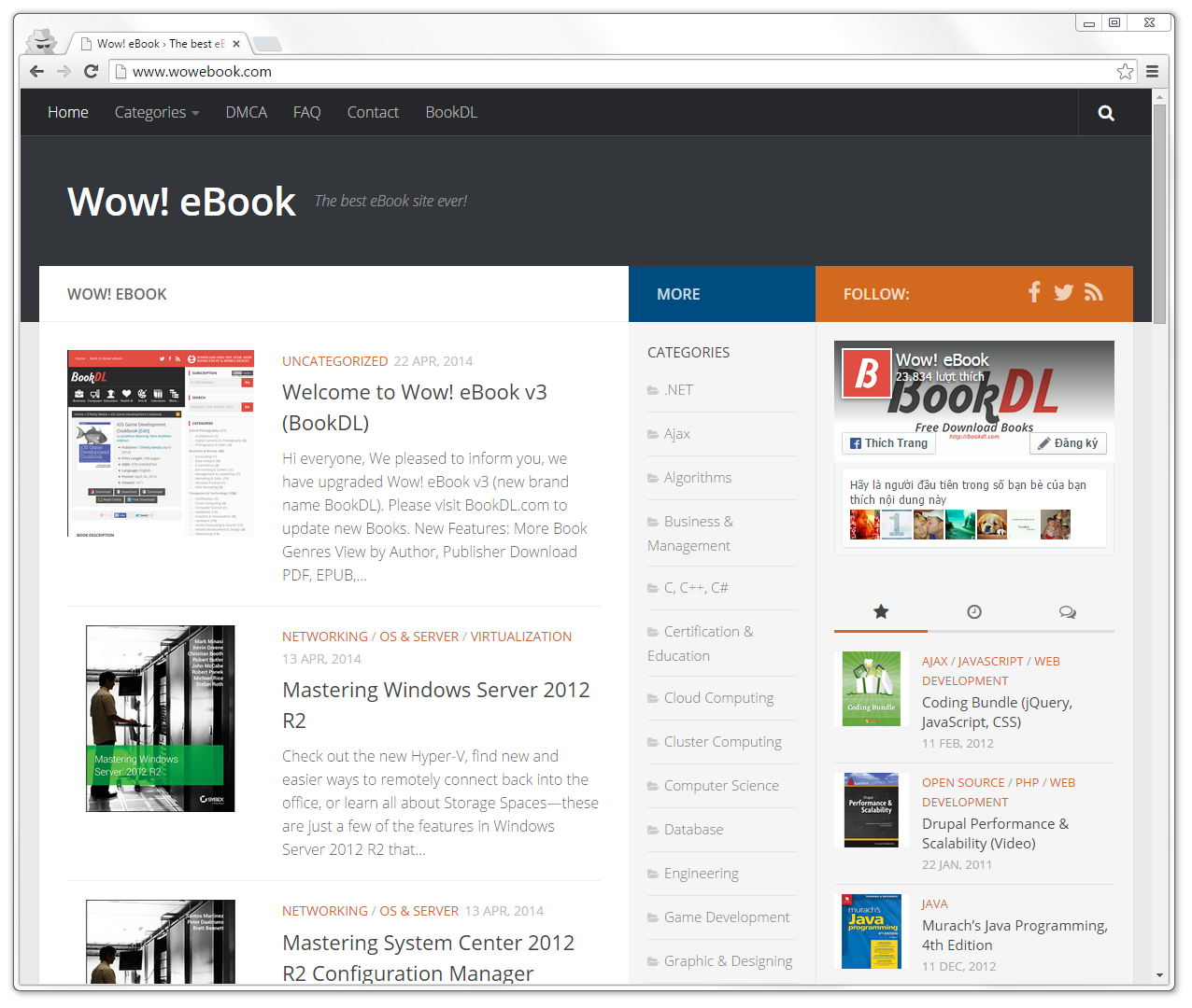 Top websites to download free ebooks - File-Extensions.org