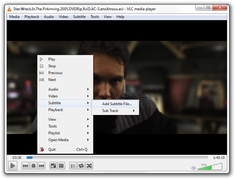 Cara menonton film dengan subtitle - File-Extensions.org