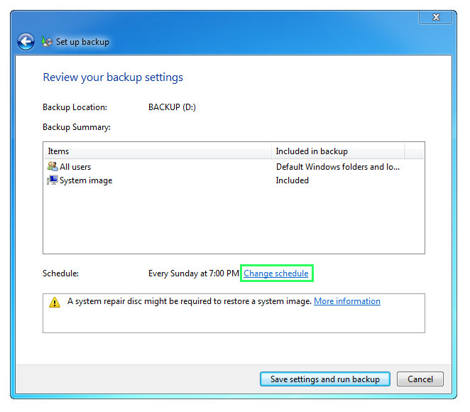 How to backup and restore files in Windows 7 - File-Extensions.org