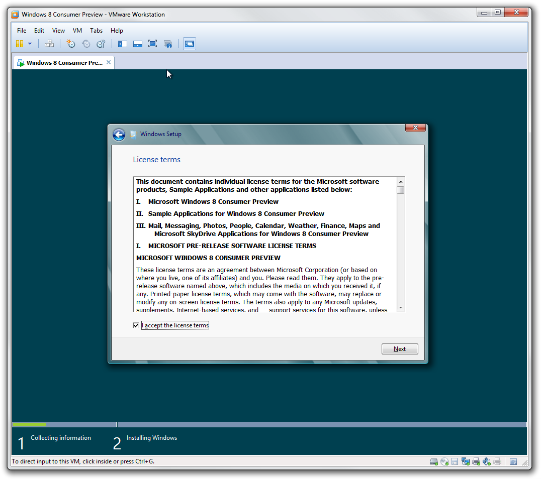 Guide: Install Windows 8 as a virtual machine with VMware - File ...