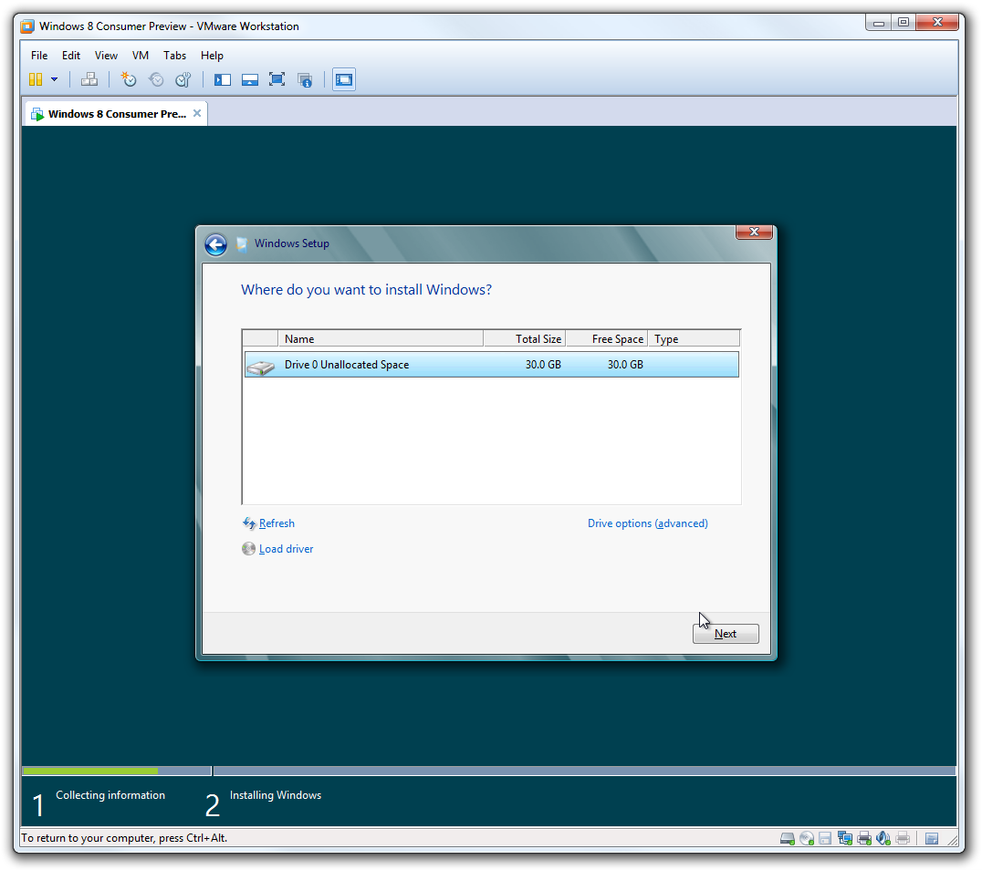 Guide: Install Windows 8 as a virtual machine with VMware - File ...