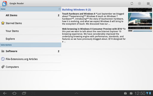 Le migliori app Google Reader per Android - File-Extensions.org