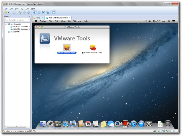Run Mac OS X in VMware Workstation - File-Extensions.org