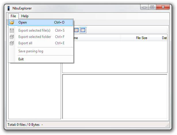 Open, backup and restore Nokia NBU files - File-Extensions.org