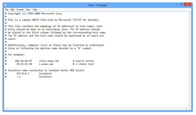 Modifier le fichier hosts sous Windows - File-Extensions.org