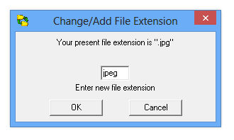 Change file extension of multiple files in Windows - File-Extensions.org