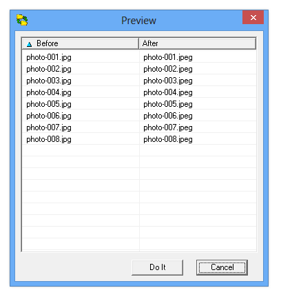 Change file extension of multiple files in Windows - File-Extensions.org