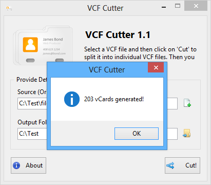 Open, split, merge or convert VCF contact files - File-Extensions.org