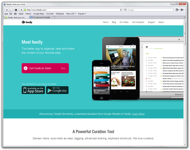 Feedly: Google Reader alternative - File-Extensions.org