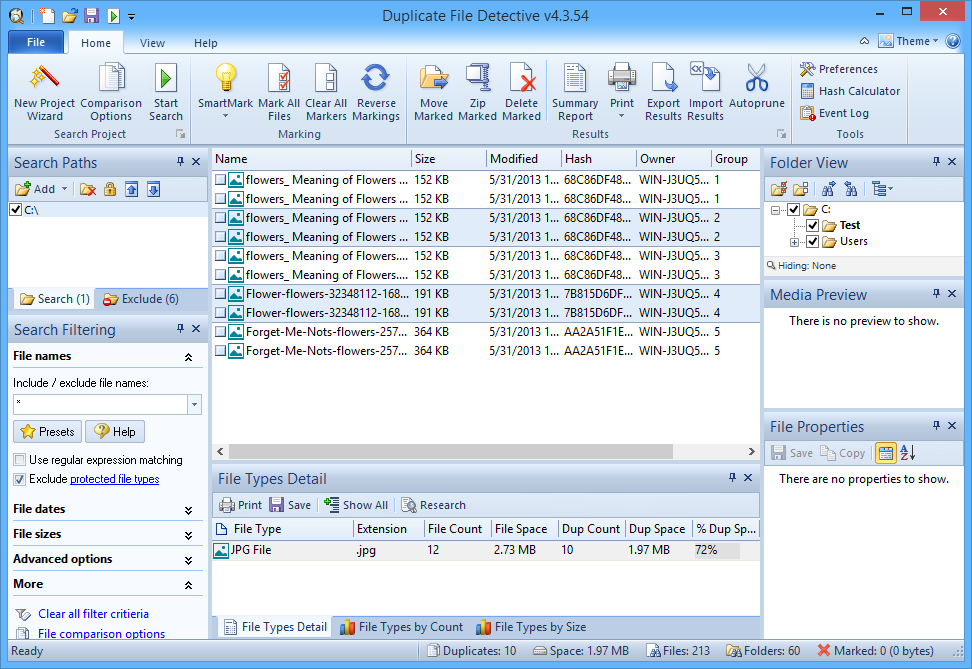 Melhores programas para encontrar arquivos duplicados - File-Extensions.org