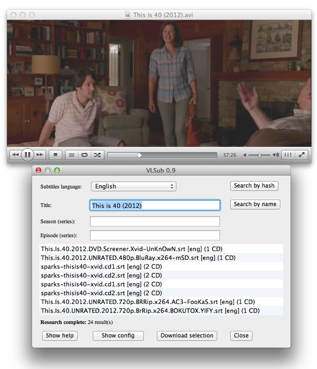 Automatically download subtitles in VLC Media Player for Mac - File ...