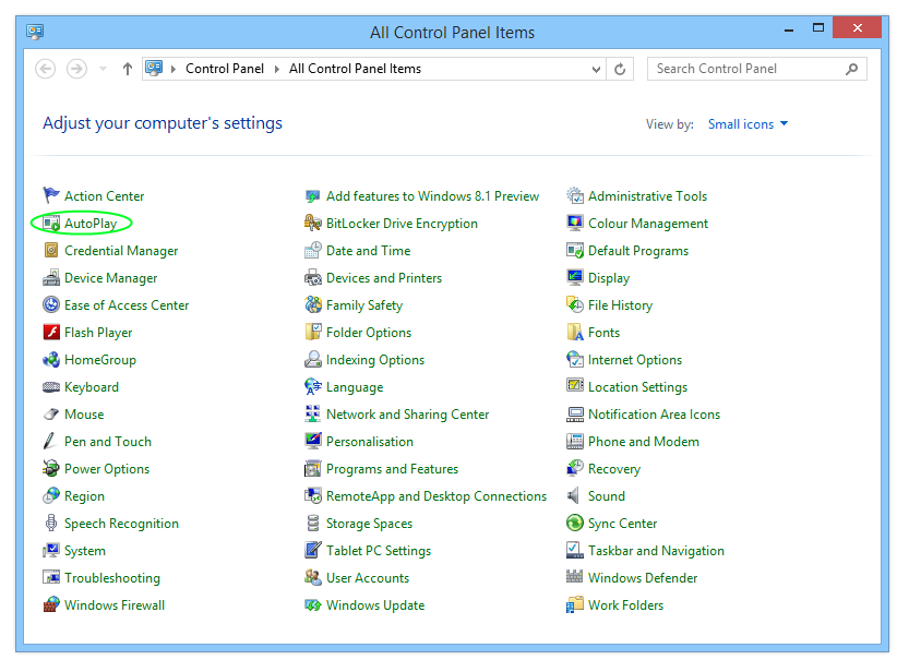 Cara Menonaktifkan Autoplay di Windows - File-Extensions.org