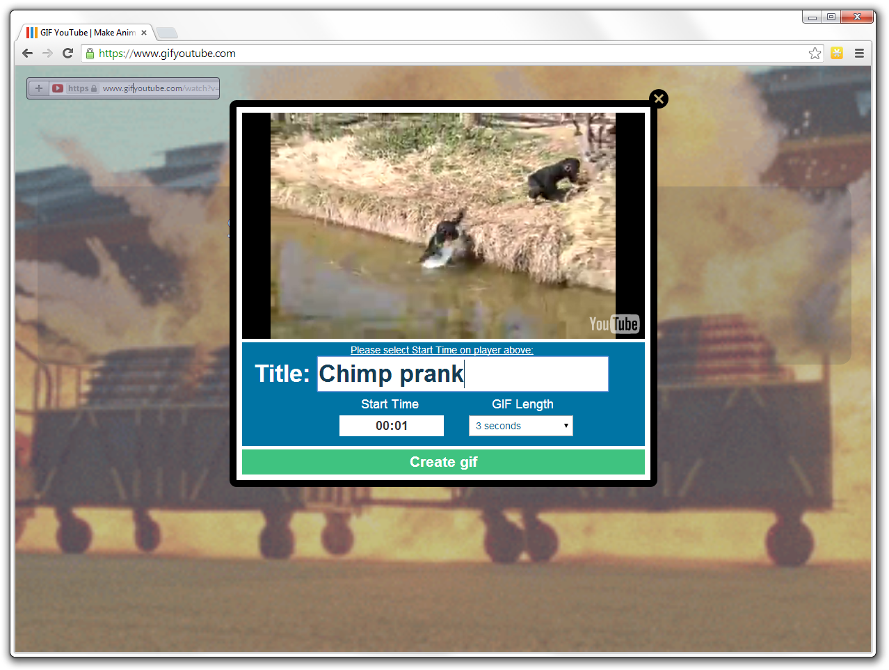 Konvertieren Sie jedes YouTube-Video in ein animiertes GIF - File ...