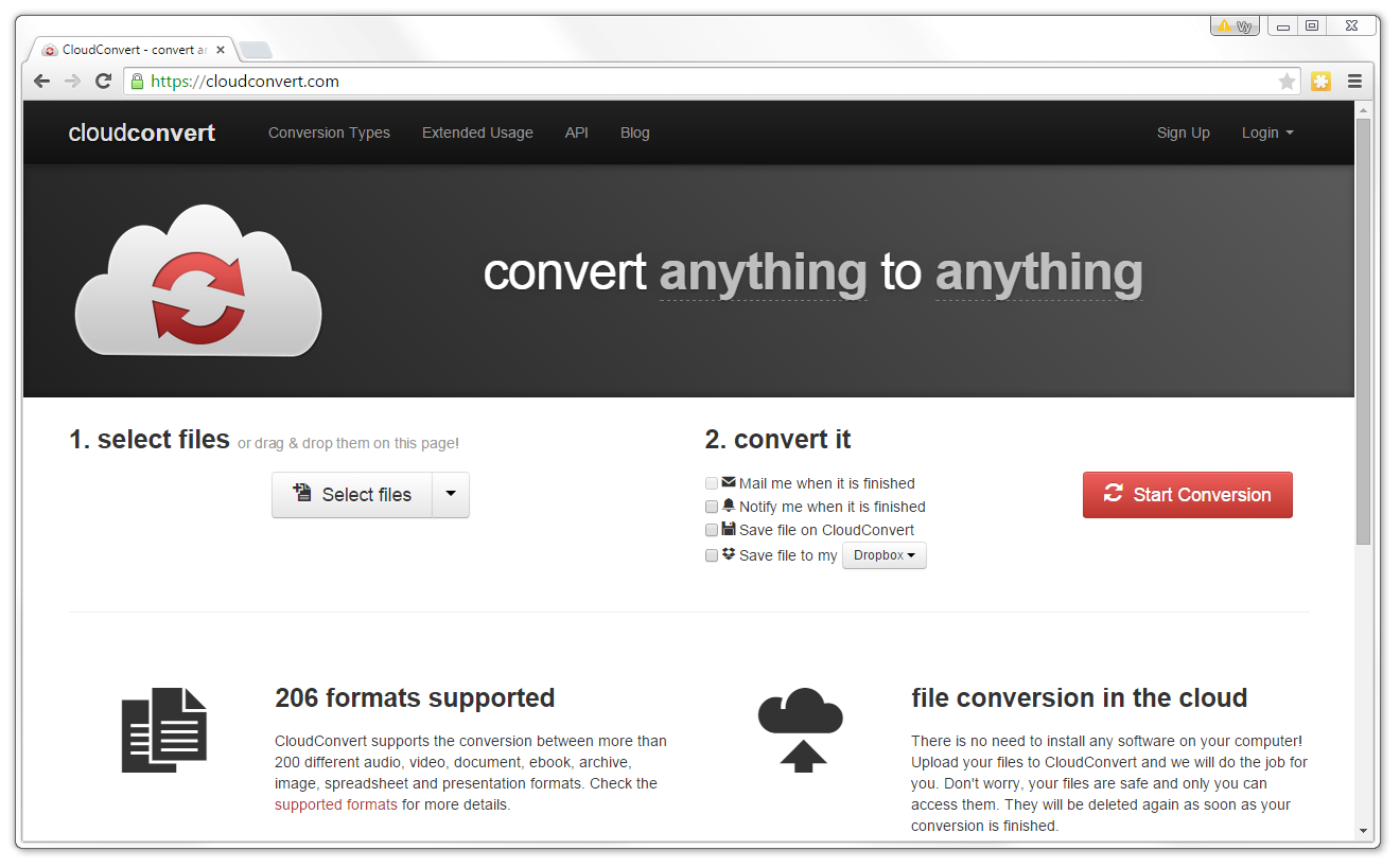 Best online converters - File-Extensions.org