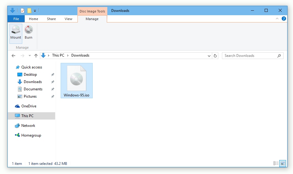Mounting ISO files in Windows 10 - File-Extensions.org
