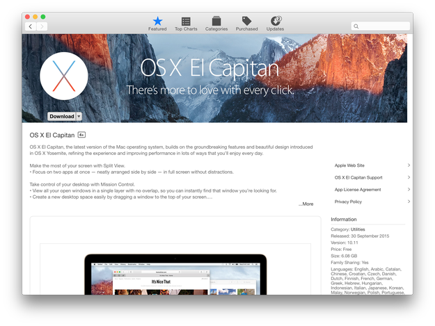 Crear unidad USB de arranque de OS X El Capitan - File-Extensions.org