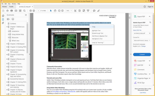 Ekstrak gambar dan teks dari file PDF - File-Extensions.org