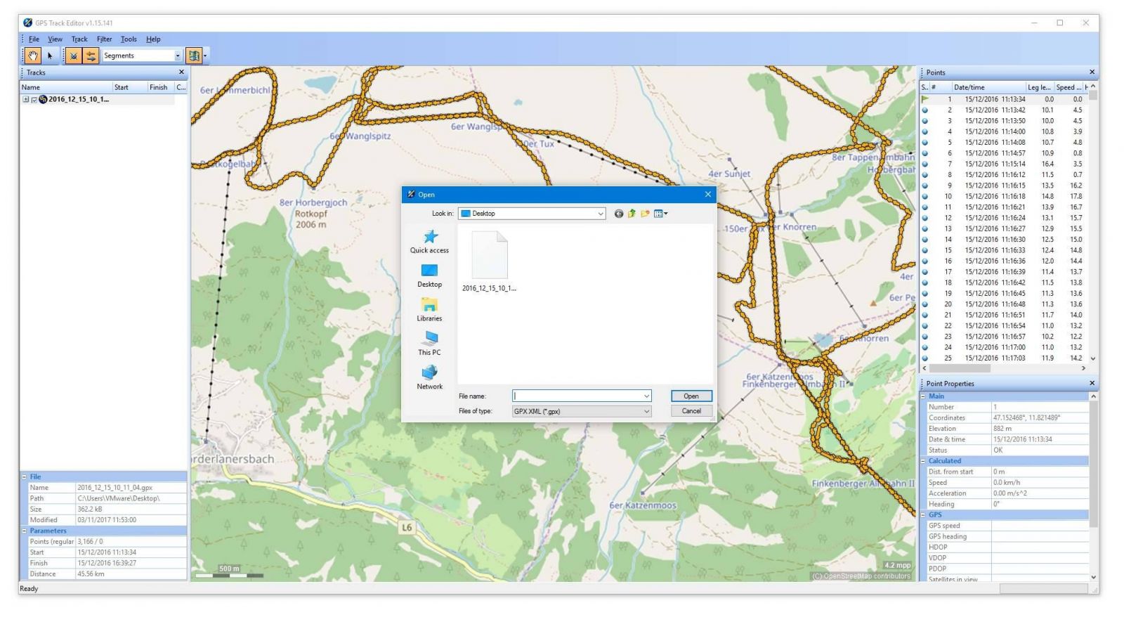 How to edit GPX files - File-Extensions.org