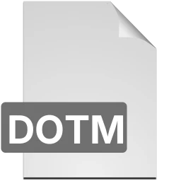 dotm icon