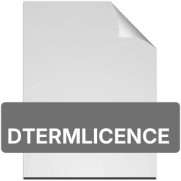Icono dtermlicence