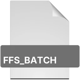 FFS_BATCH file: How to open? The best software for opening ffs_batch files