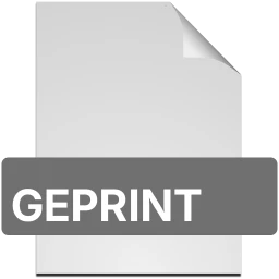 geprint icon