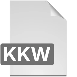 KKW file: How to open? The best software for opening kkw files