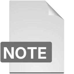 note icon