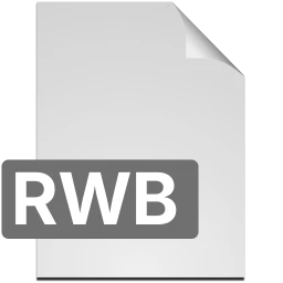 RWB file: How to open? The best software for opening rwb files
