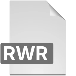 RWR file: How to open? The best software for opening rwr files