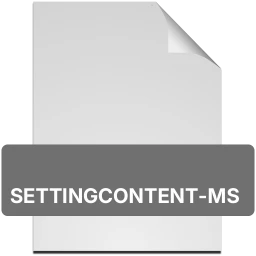 SETTINGCONTENT-MS file: How to open? The best software for opening ...
