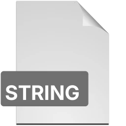 string icon
