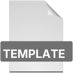 template icon