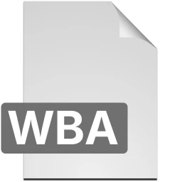 WBA file: How to open? The best software for opening wba files