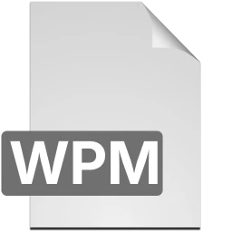 Icône wpm
